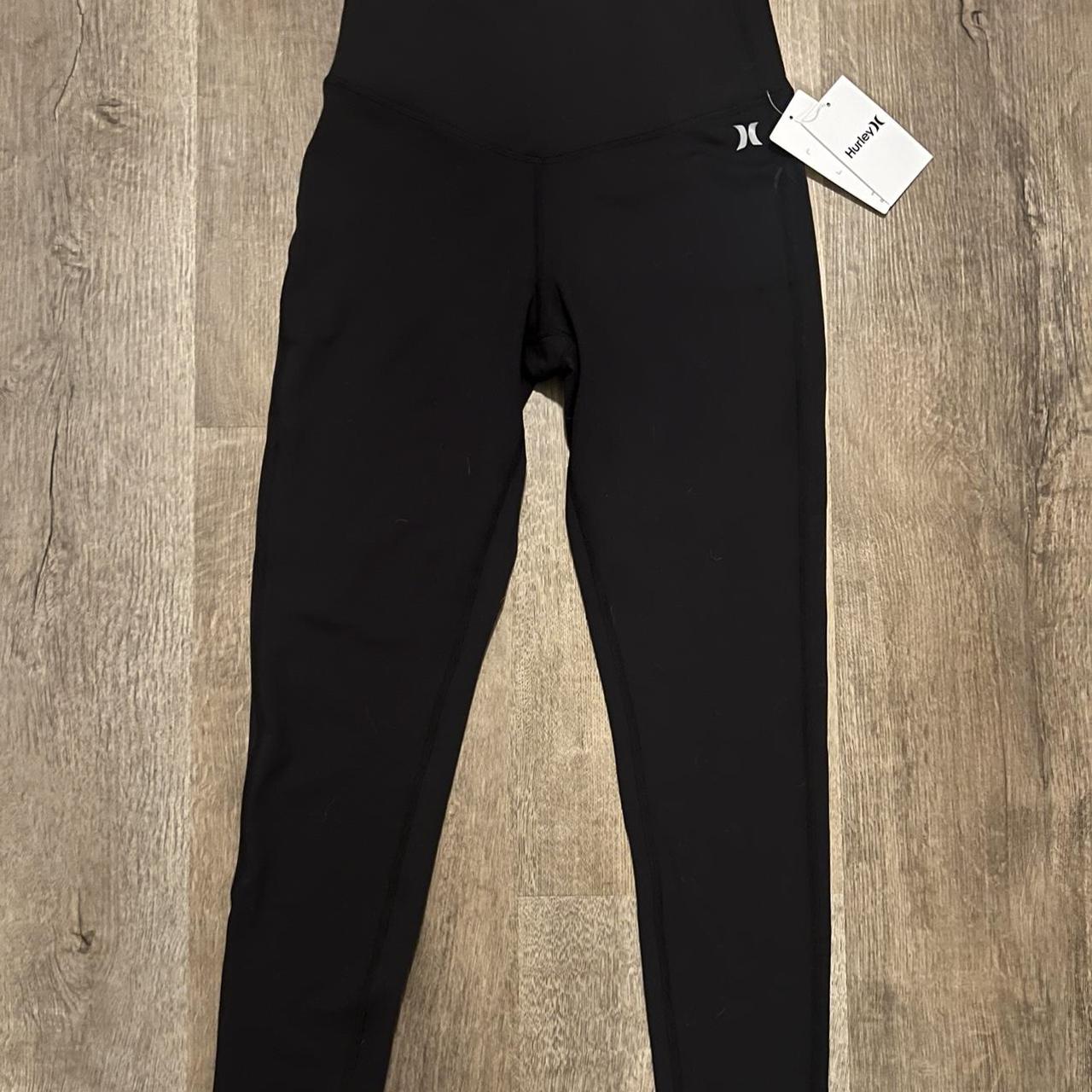 Hurley sweat wicking leggings. H2o-Dri. Soft butter... - Depop