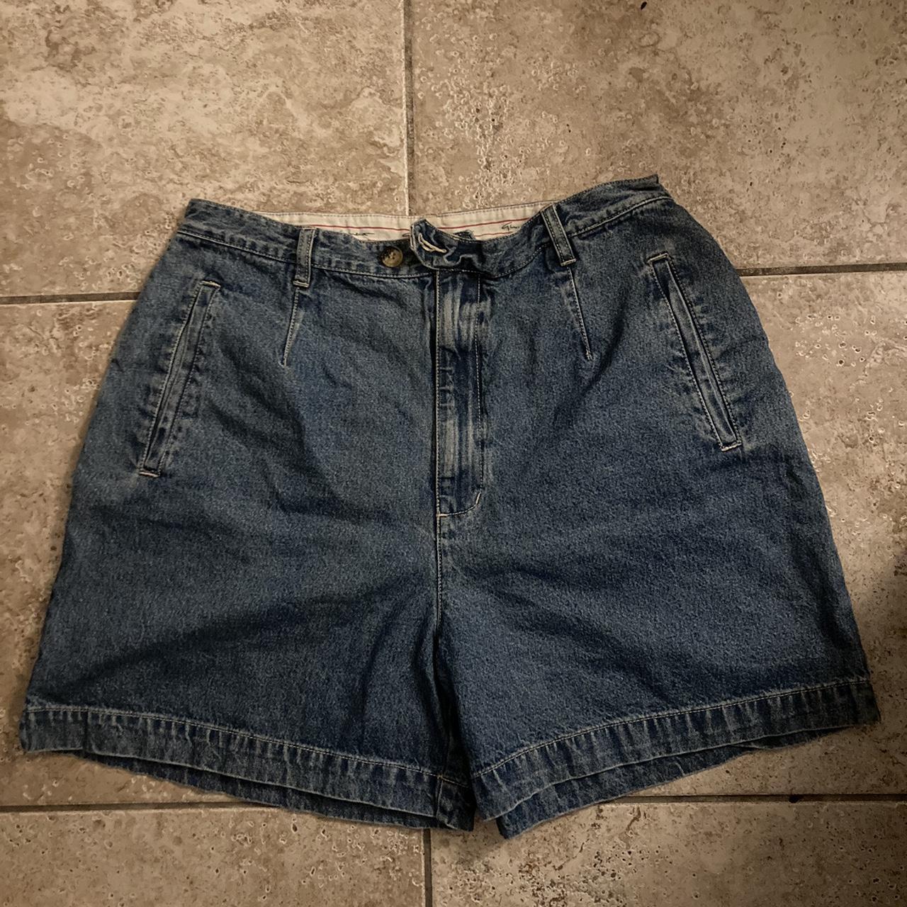 Denim jean woman, Jorts love them, but they are a... - Depop