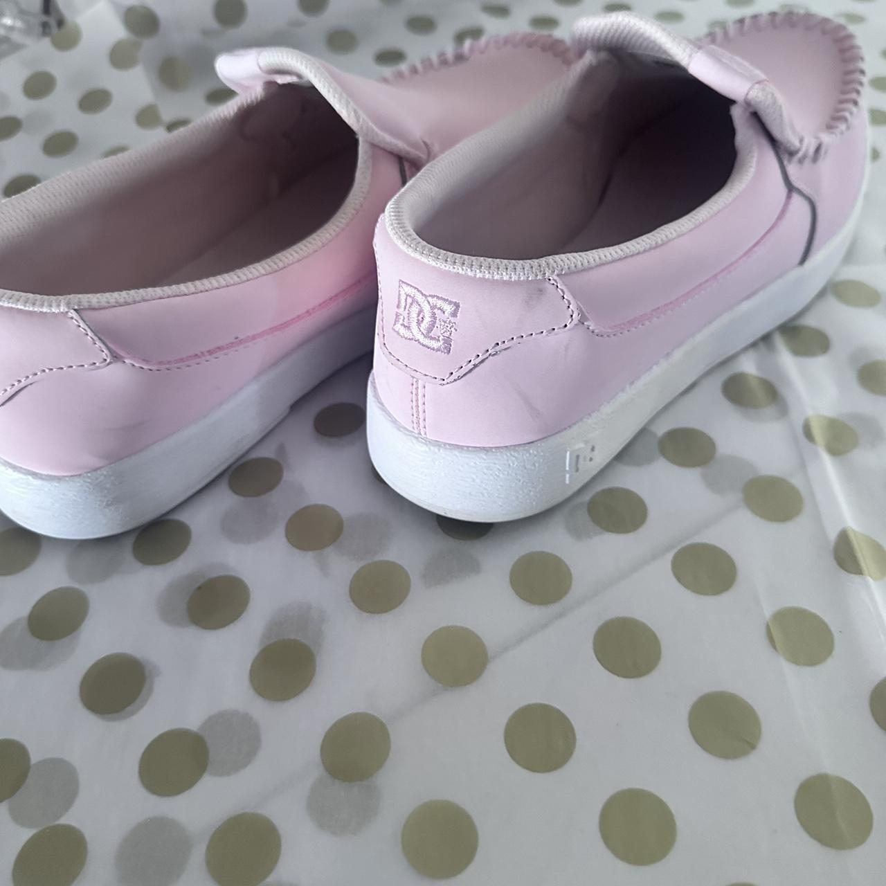 DC pink sneakers. Very light and comfortable. - Depop