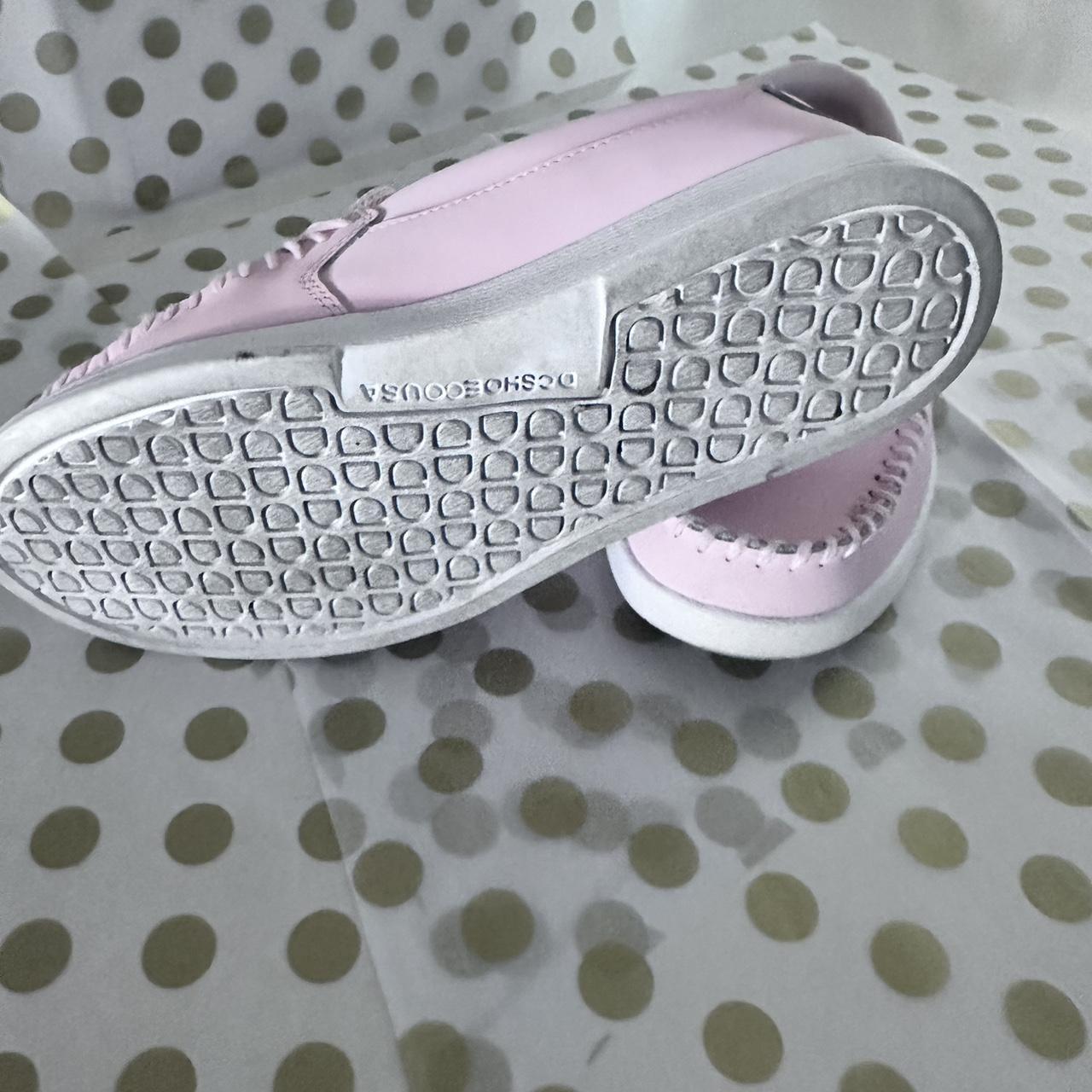 DC pink sneakers. Very light and comfortable. - Depop