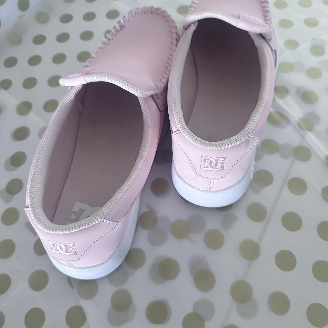 DC pink sneakers. Very light and comfortable. - Depop