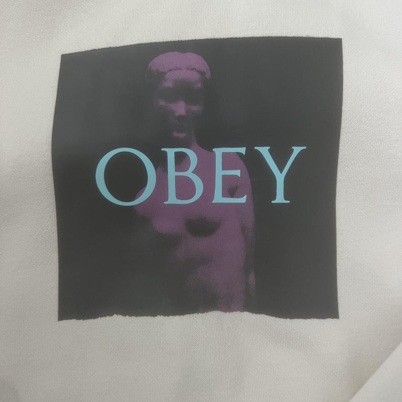 OBEY Soft Hoodie. Super Comfortable and Neutral. - Depop