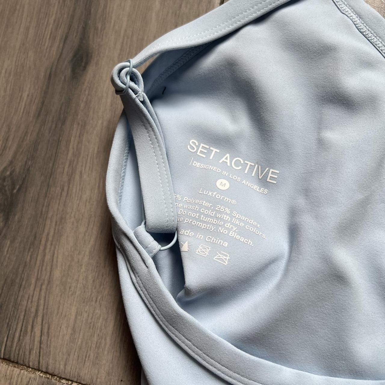 Set active Luxform sports bra/ Song bra in Cielo -... - Depop