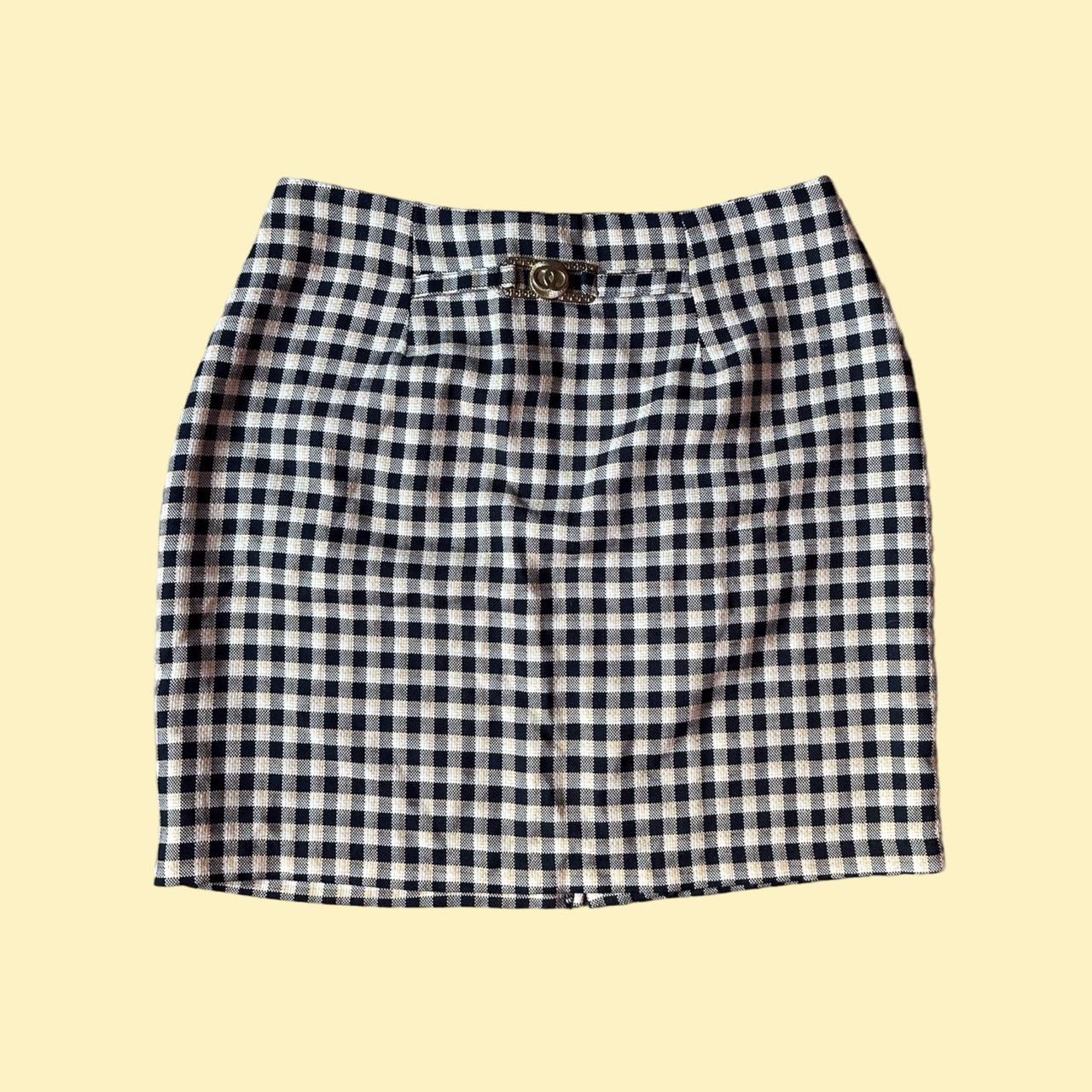 Checkered Clueless skirt 🖤🤍 Size 12 (waist~ 30... - Depop