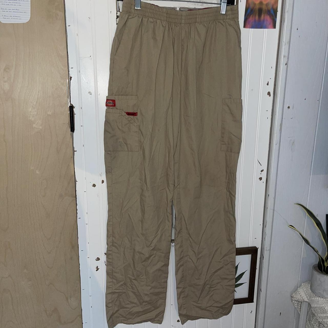 baggy dickies cargo pants - Depop