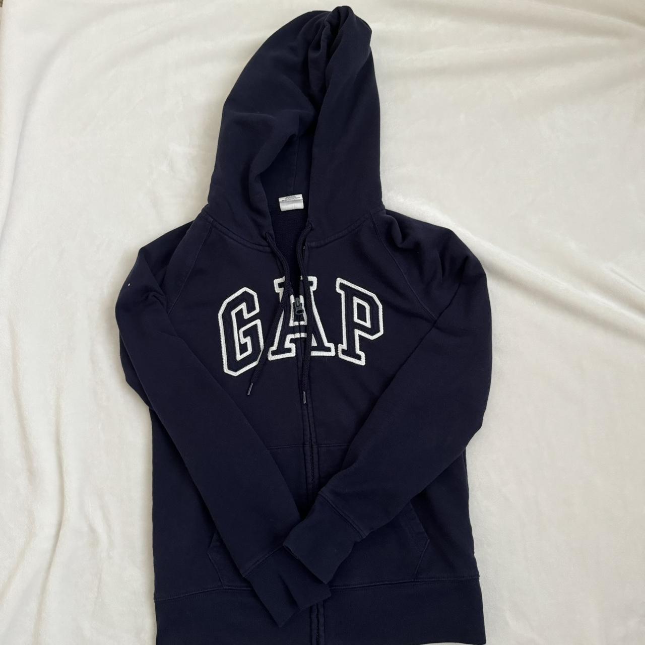 Navy Gap zip up xs No flaws! - Depop