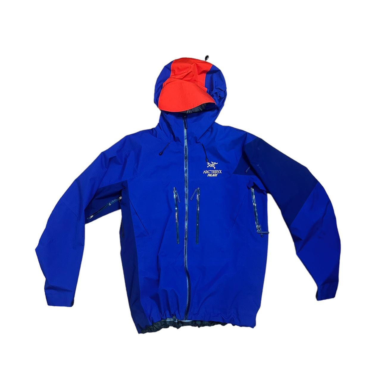 ARCTERYX X PALACE ALPHA SV Blue Gortex pro Size... - Depop
