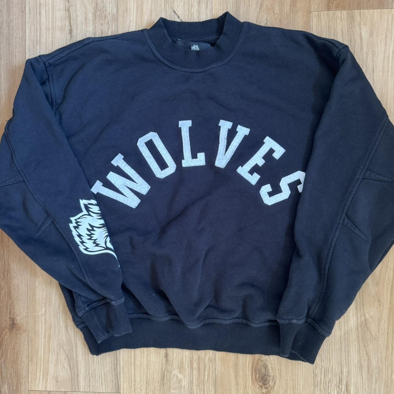 small darc sport “wolves” crewneck sweatshirt worn... - Depop