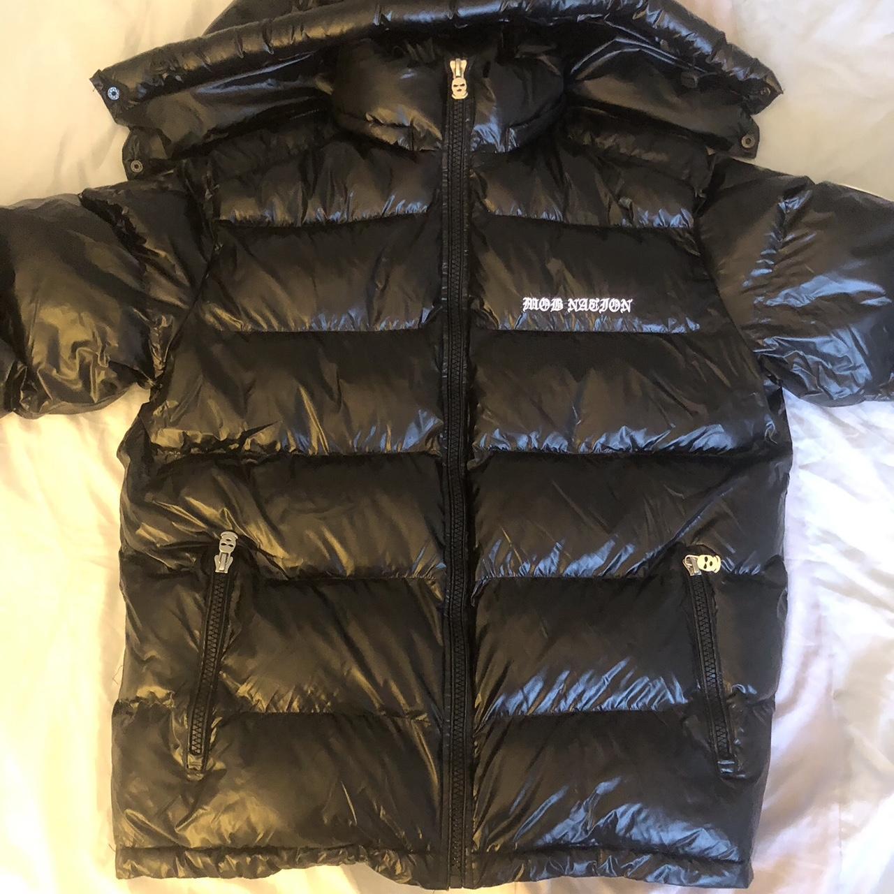 Mob Nations Puffer Jacket size Large near to... - Depop