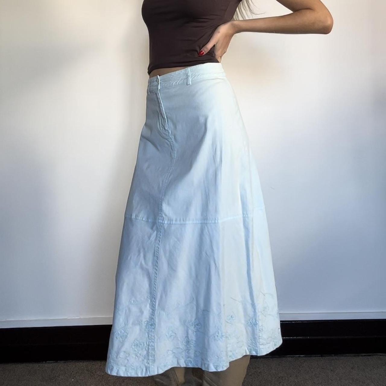 Women's Blue Skirt | Depop