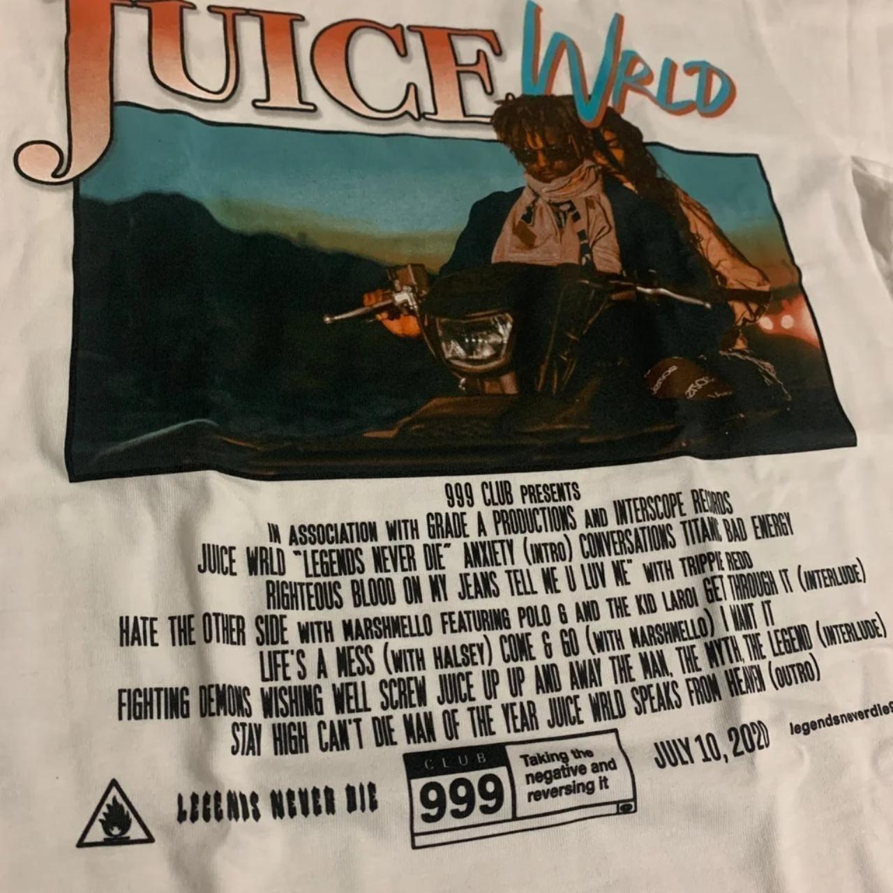 Juice Wrld Film Inspired Graphic Tee Supreme... - Depop