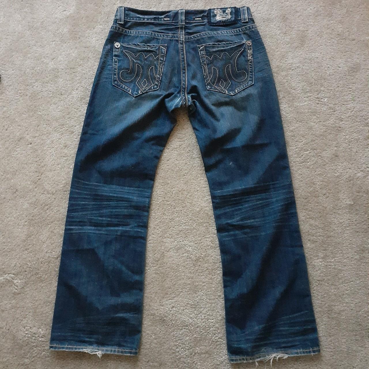 Cool y2k pair of Mek jeans, nice and comfy feel,... - Depop