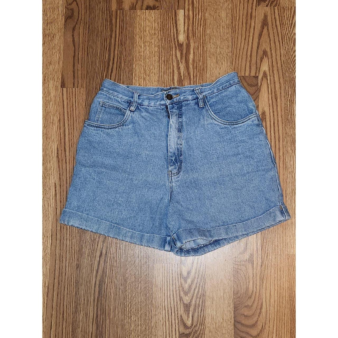 Vintage The Limited Women's Denim Shorts. Size 12,... - Depop