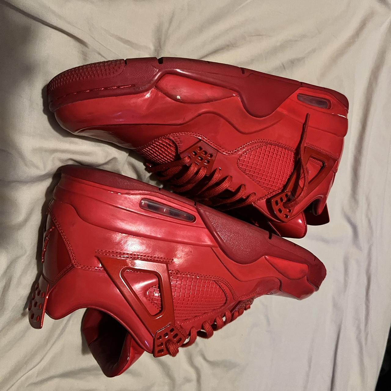Size 13 - Air Jordan 4 Retro 11Lab4 - Red No Box!! - Depop