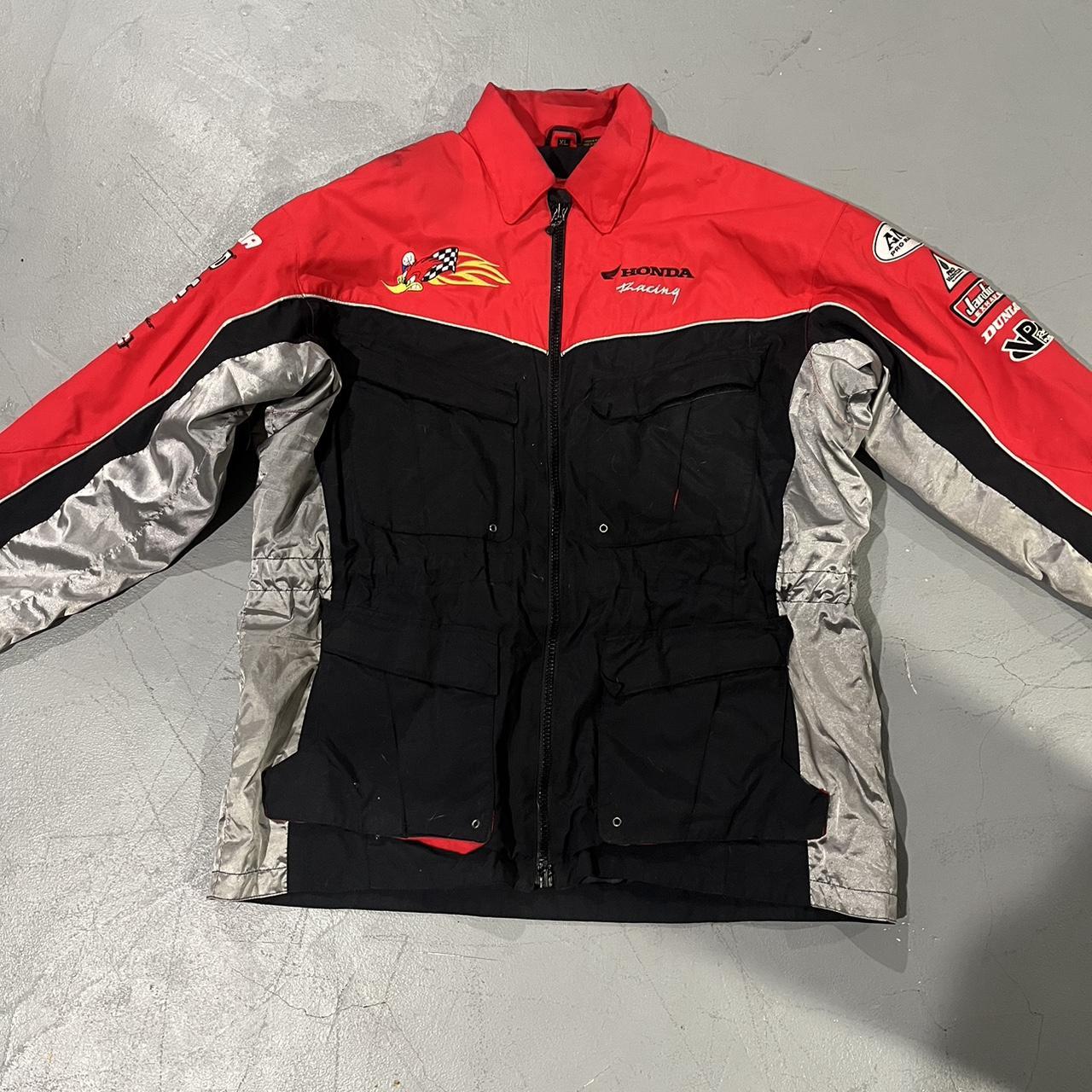 honda racing jacket - Depop