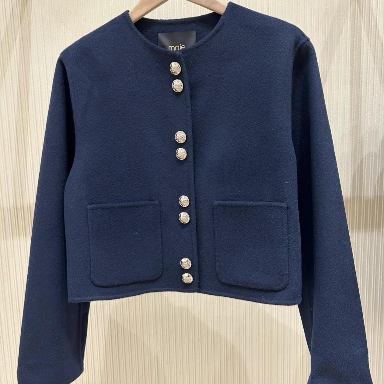 Maje Wool Jacket, newest collection ! RRP $590 Size... - Depop