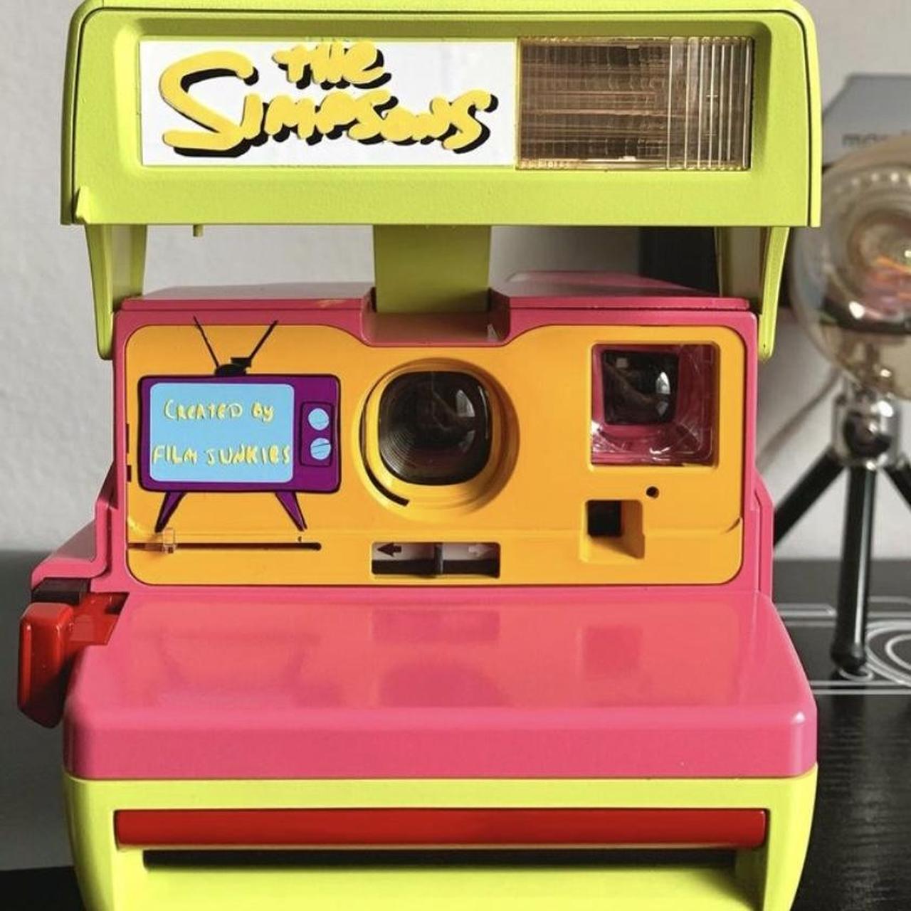 The simpsons Polaroid camera Made to order... - Depop