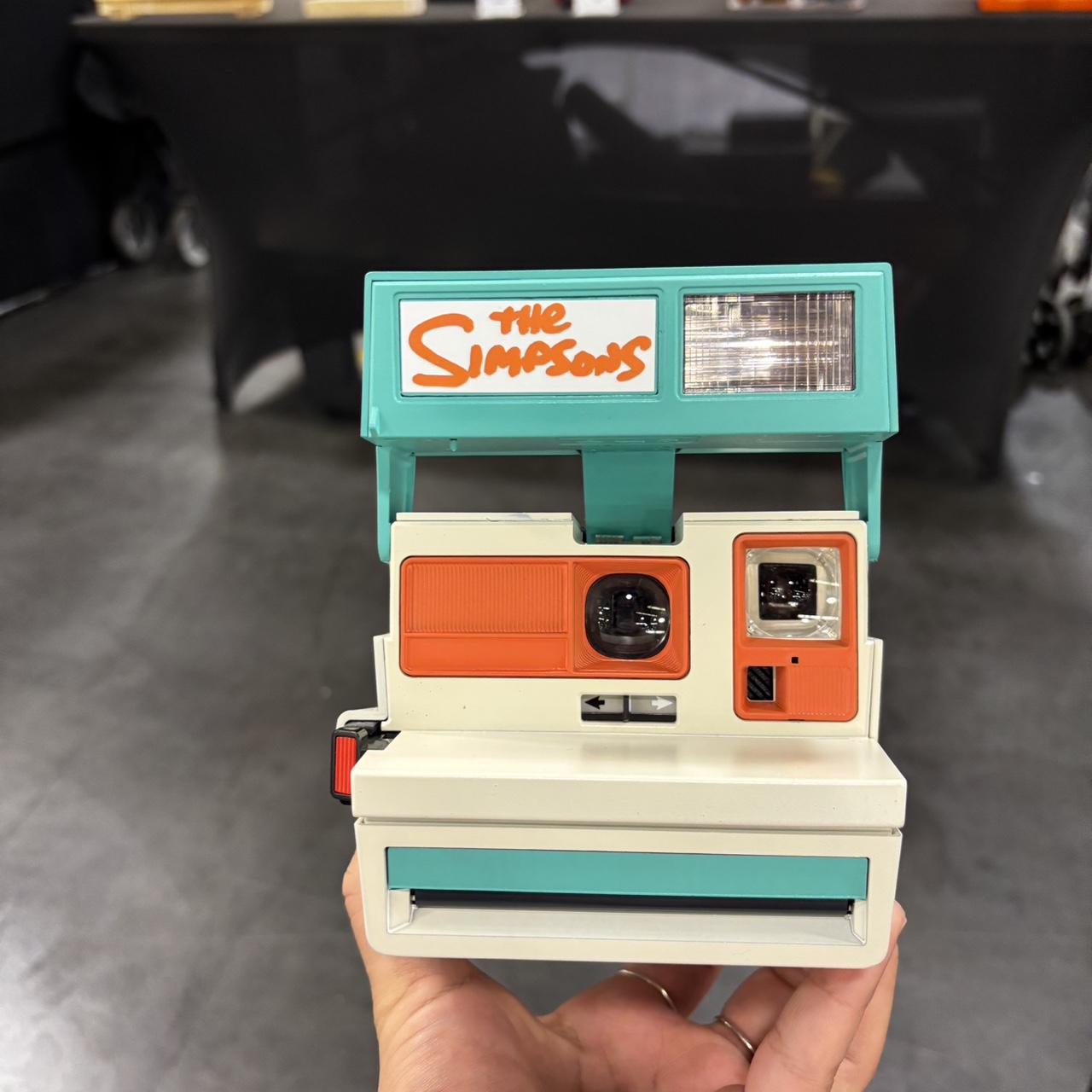 The simpsons Krusty burgers Polaroid camera Made to... - Depop