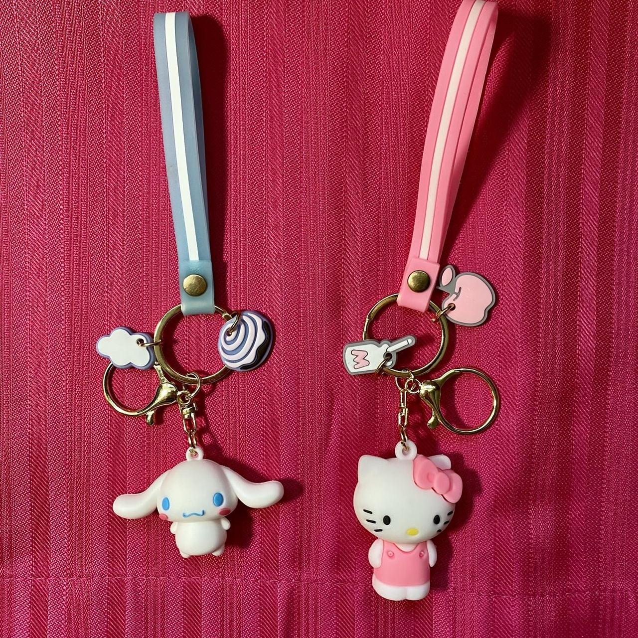🌸 SANRIO key chains 🌸 . Cinnamonroll and Hello Kitty... - Depop