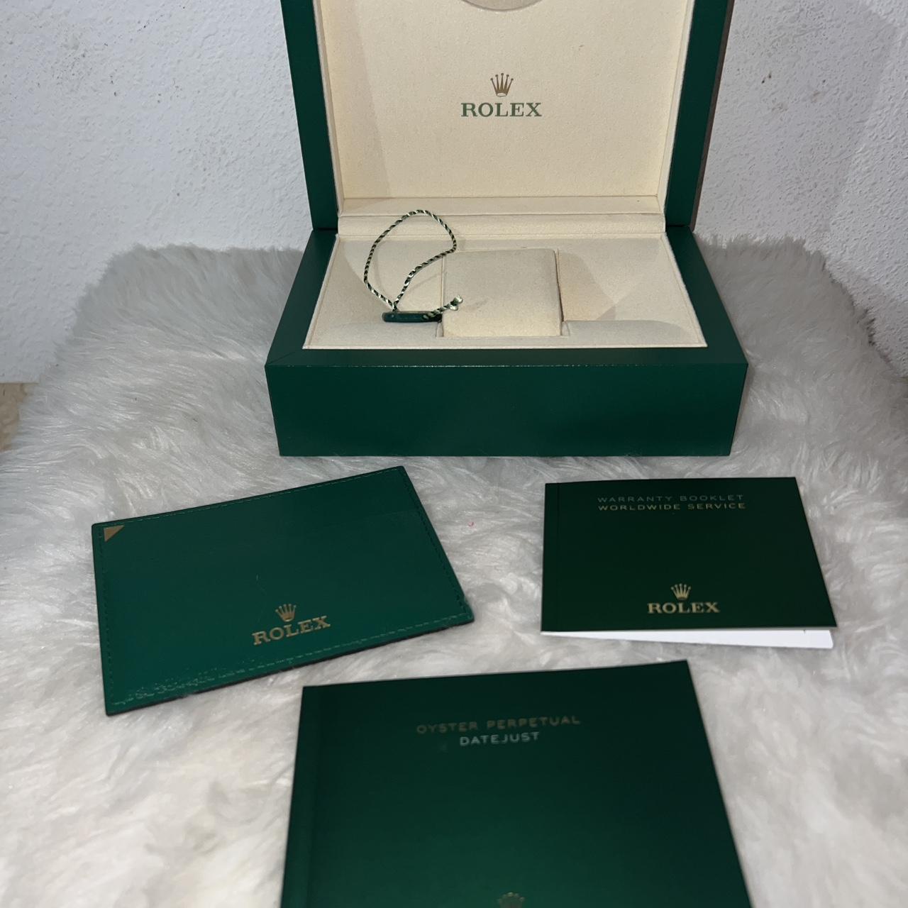 Real ROLEX BOX PACKAGING with Booklets - Depop