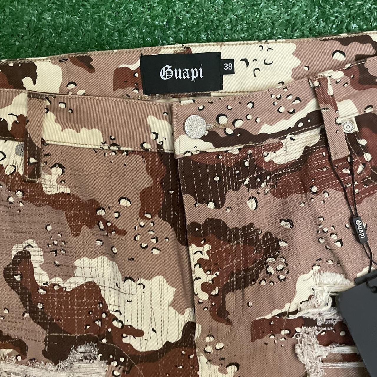 Brand new with tags Guapi desert camo stacked denim,... - Depop