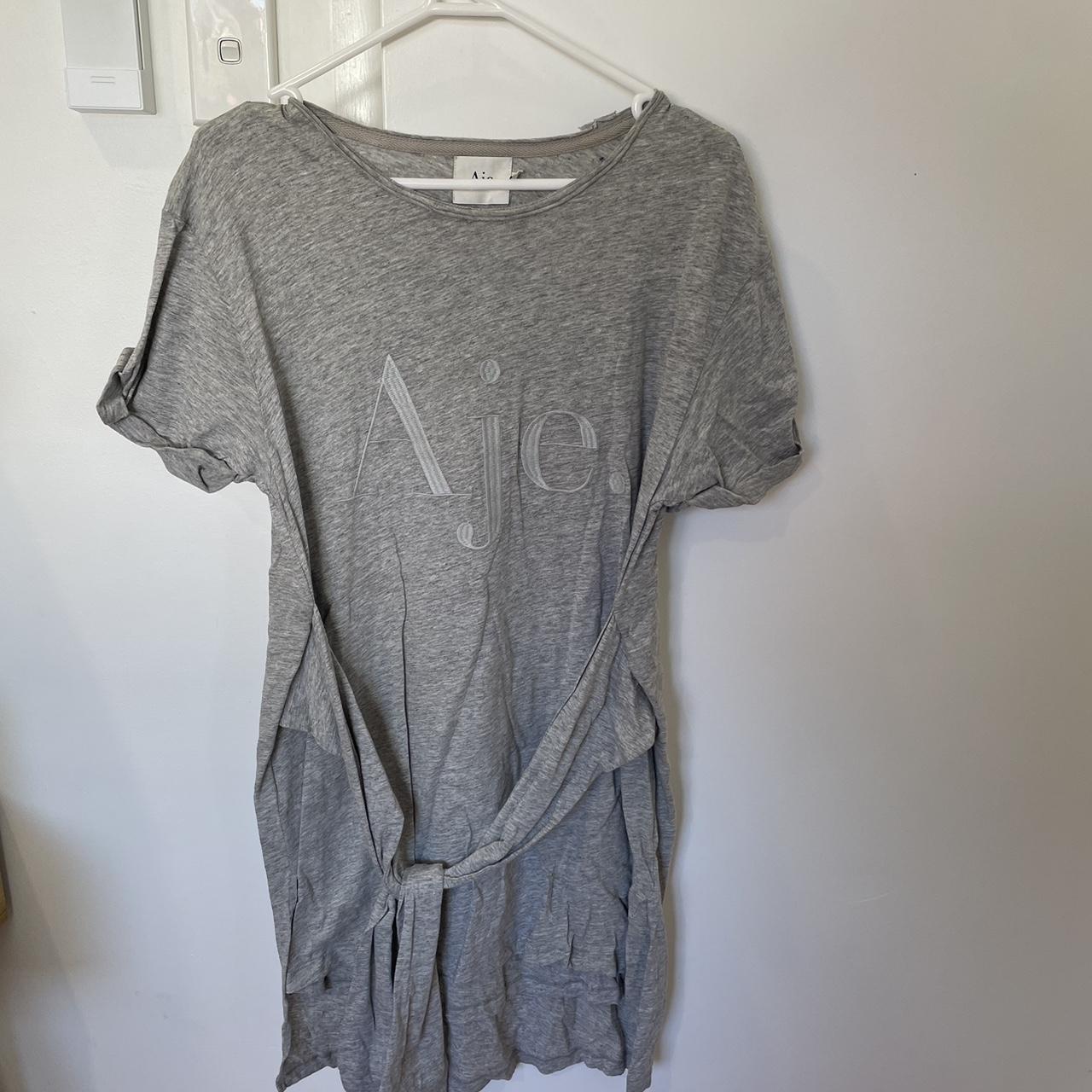 Aje t-shirt mini dress Size M Excellent condition - Depop