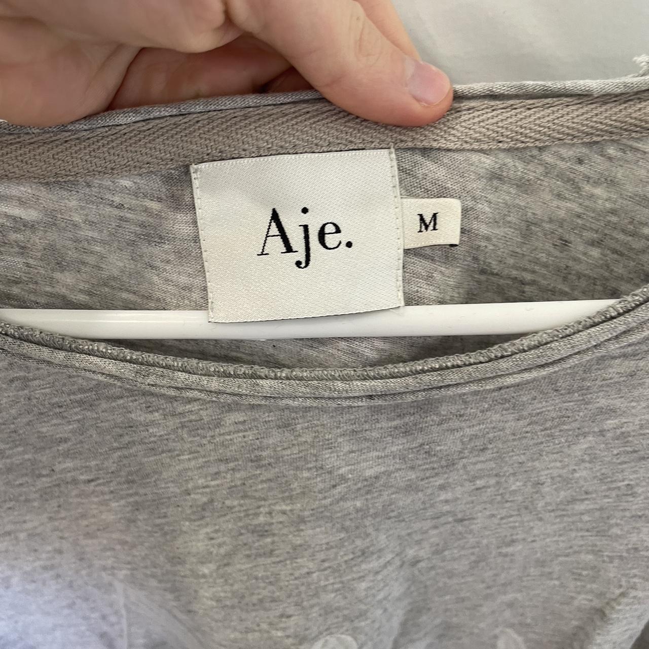 Aje t-shirt mini dress Size M Excellent condition - Depop