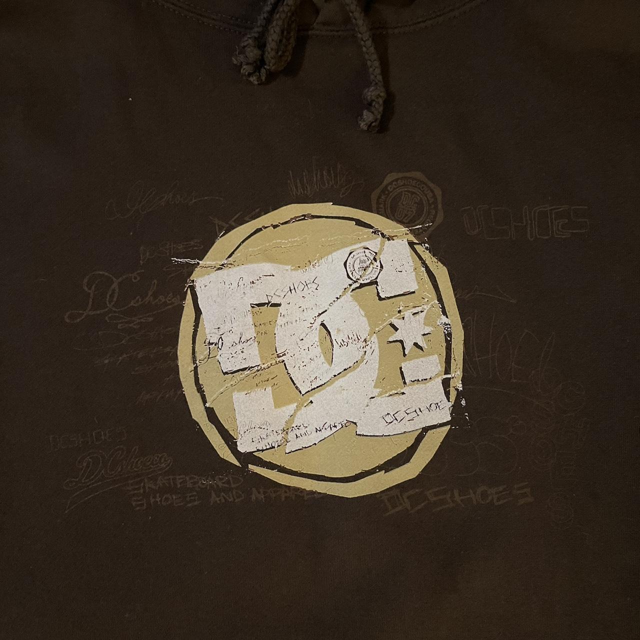 Vintage 90’s DC hoodie Made in USA Tag says small... - Depop