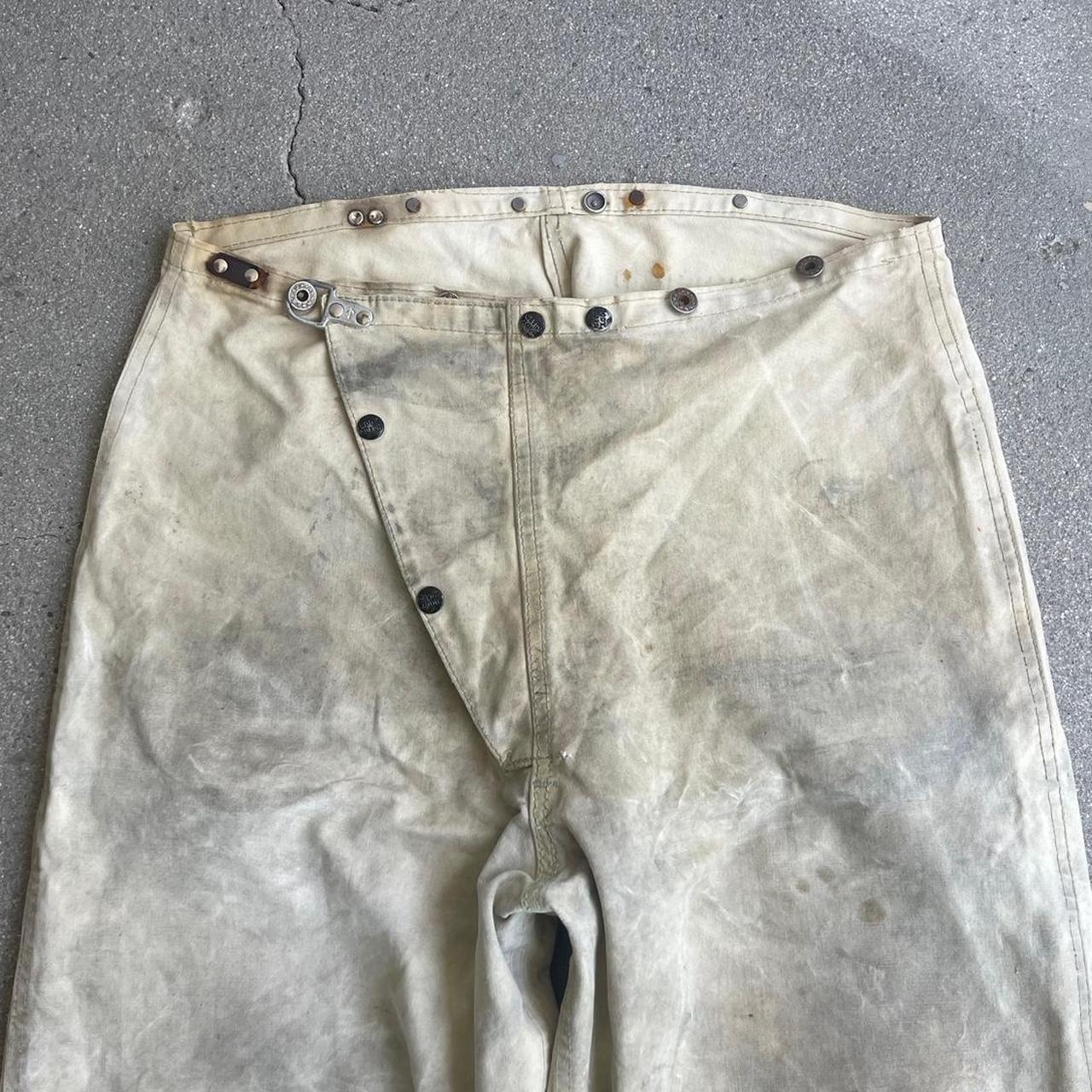 True Vintage 1950s 50s bodyguard heavy weight beige... | Depop