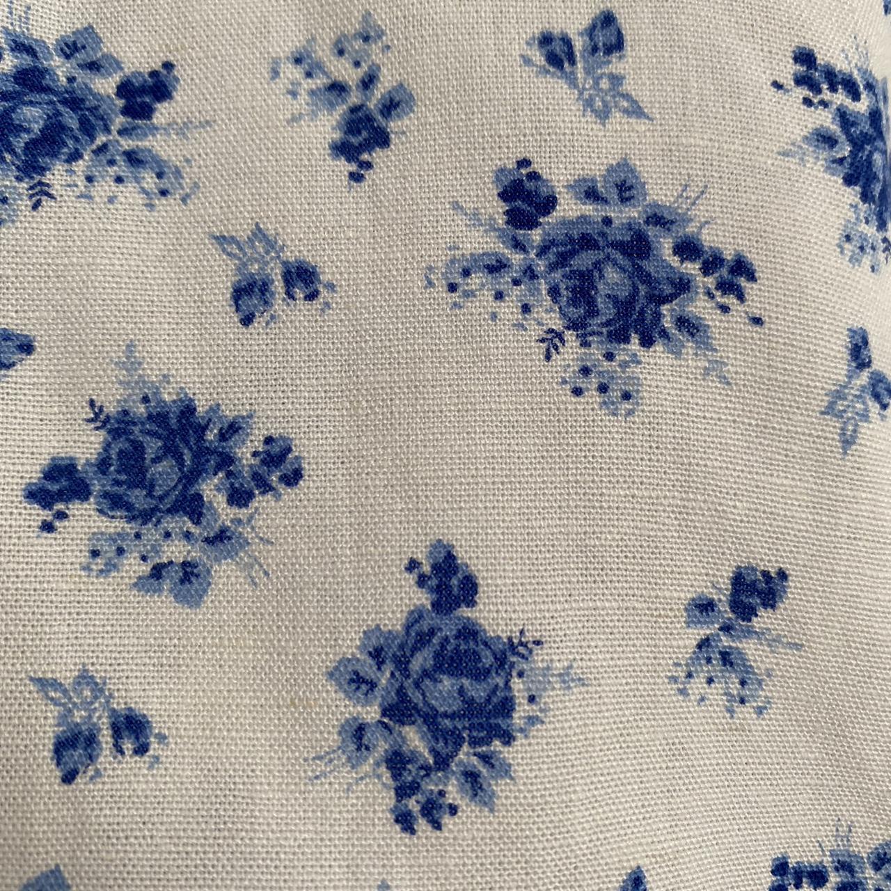 Blue floral dainty top from Primark. Never been... - Depop