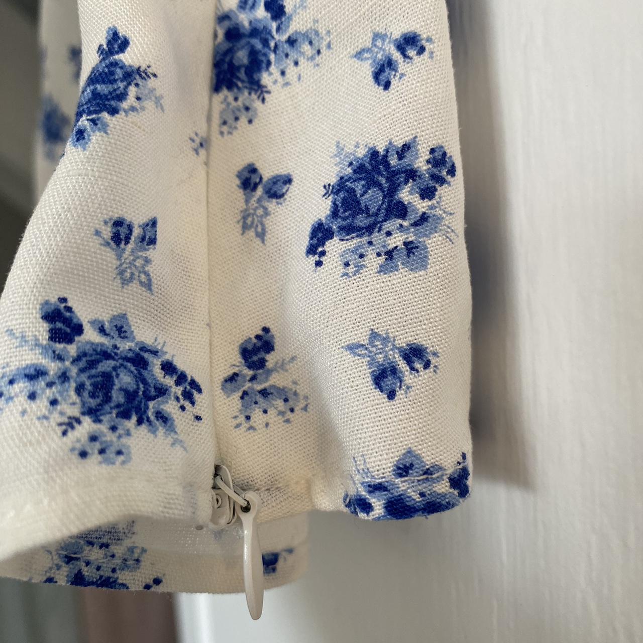 Blue floral dainty top from Primark. Never been... - Depop