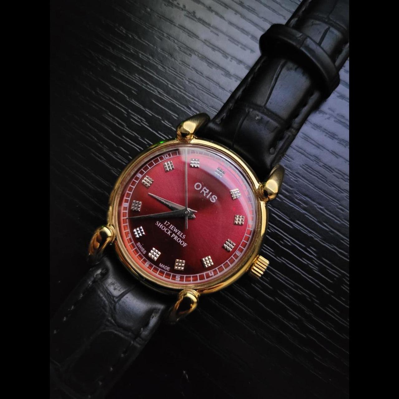 🔥RARE New Old Stock Oris AM044 Vintage Swiss Hand... - Depop