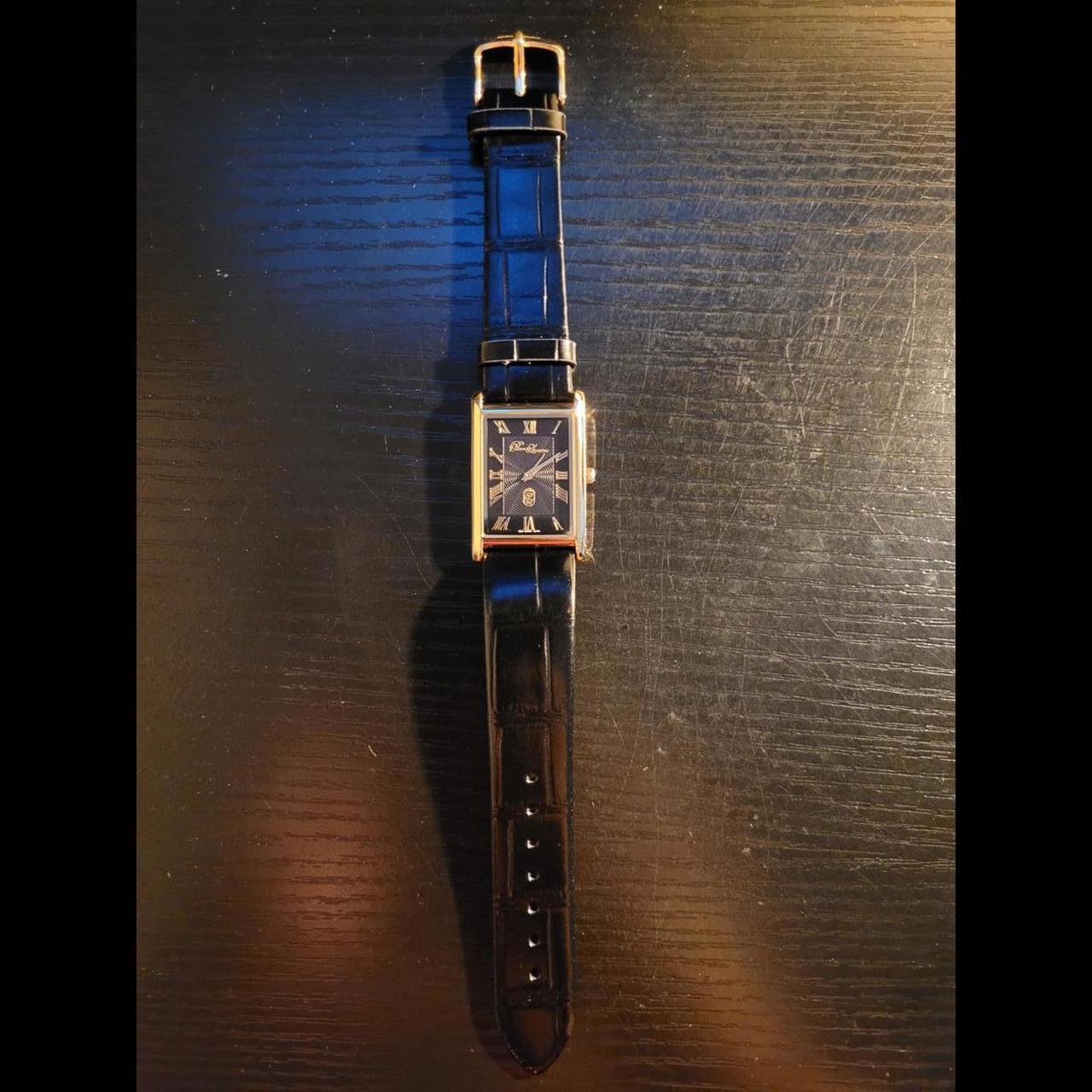 NEW Pierre Lucerne SQ Tank Quartz Men's Watch... - Depop