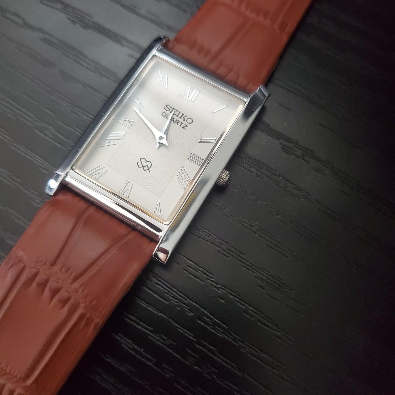 🔥NEW OLD STOCK - Rare - Vintage Seiko Slim Tank... - Depop