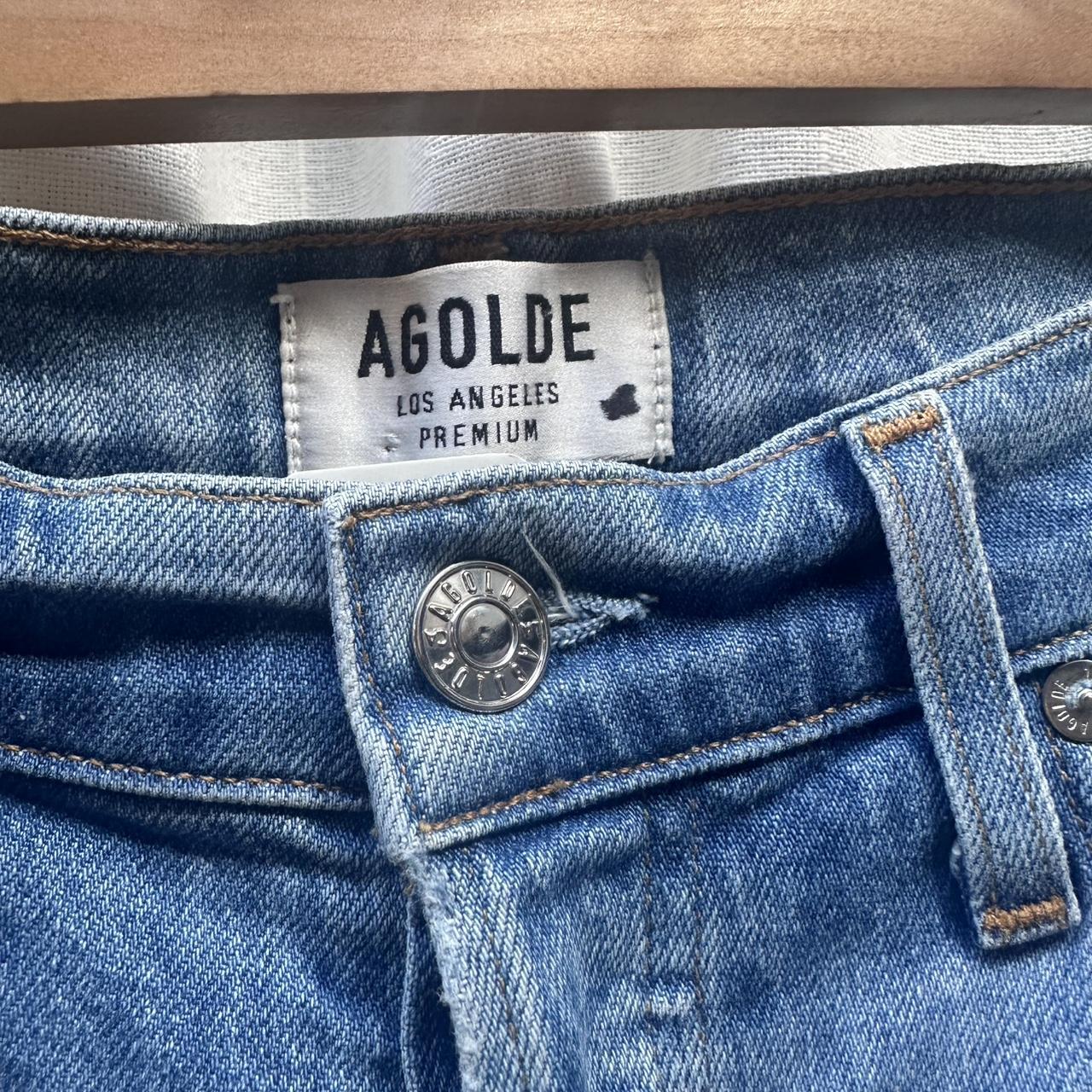 AGOLDE Los Angeles Premium blue denim jeans... | Depop