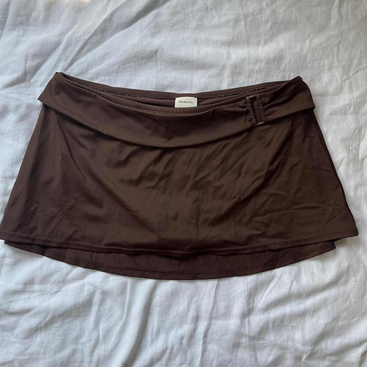 Merona Women's Brown Swim | Depop