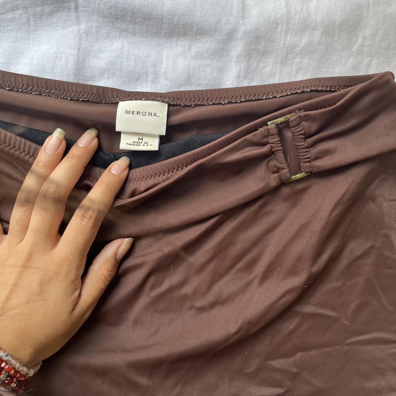 Merona Women's Brown Swim | Depop