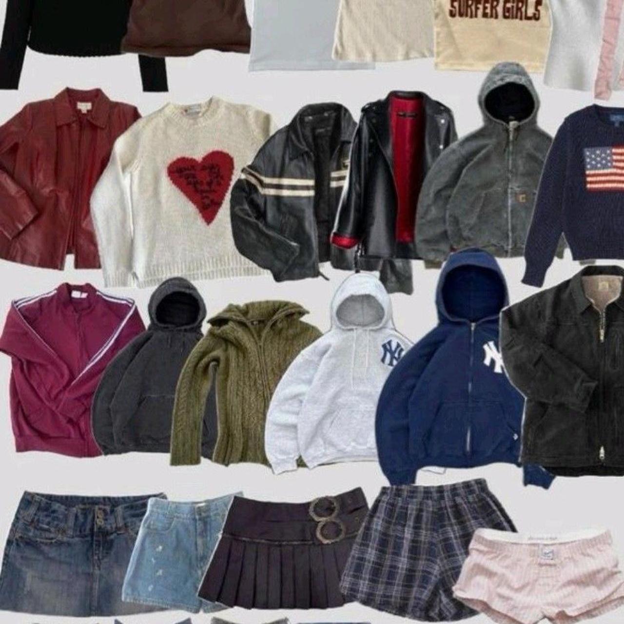 Thrift style clothing bundle - 2 tops, 1 bottom. All... - Depop