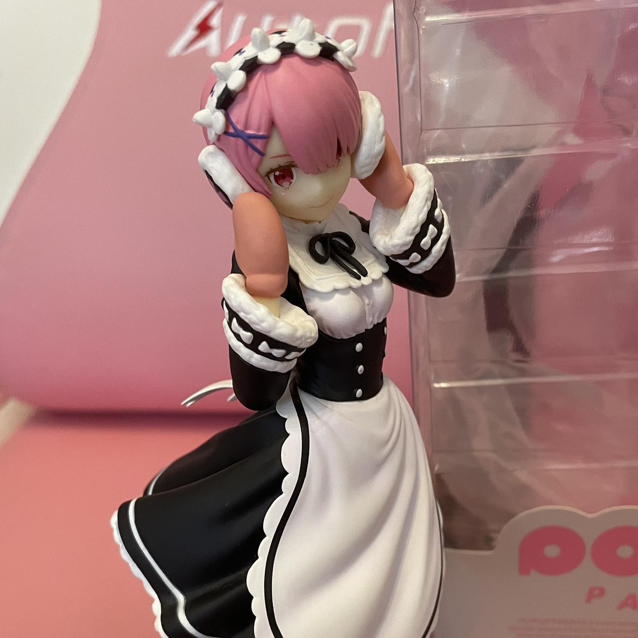 ram winter maid outfit Re:zero anime figure... - Depop