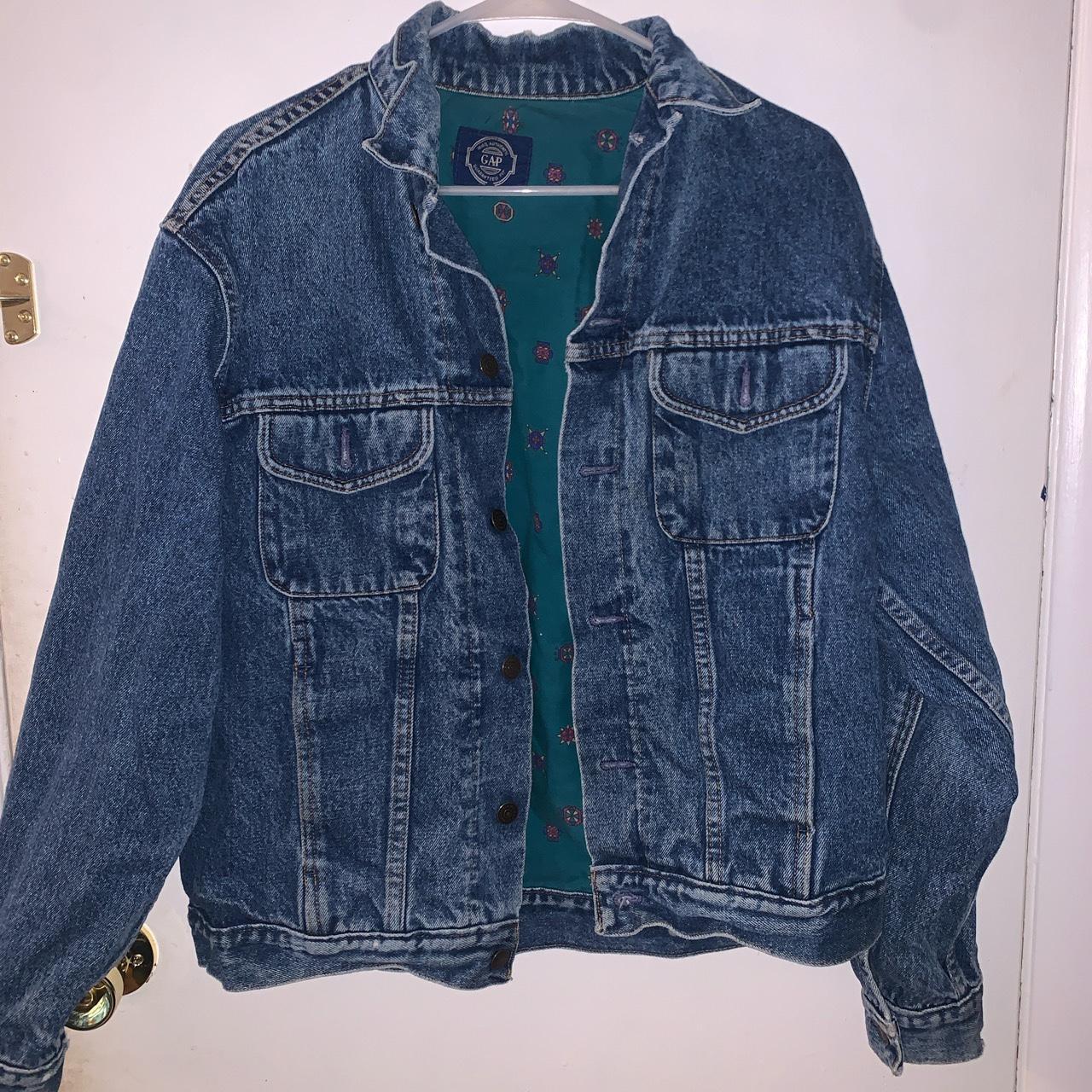 Vintage GAP Jean Jacket Women’s Medium Gently worn,... - Depop