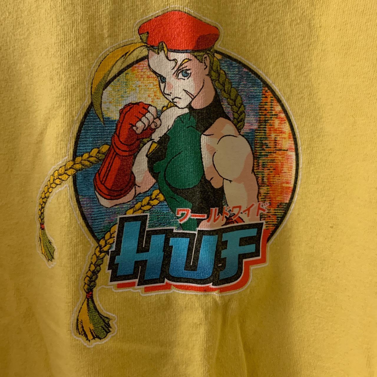 HUF x Street Fighter II Cammy Tee Men’s Large... - Depop