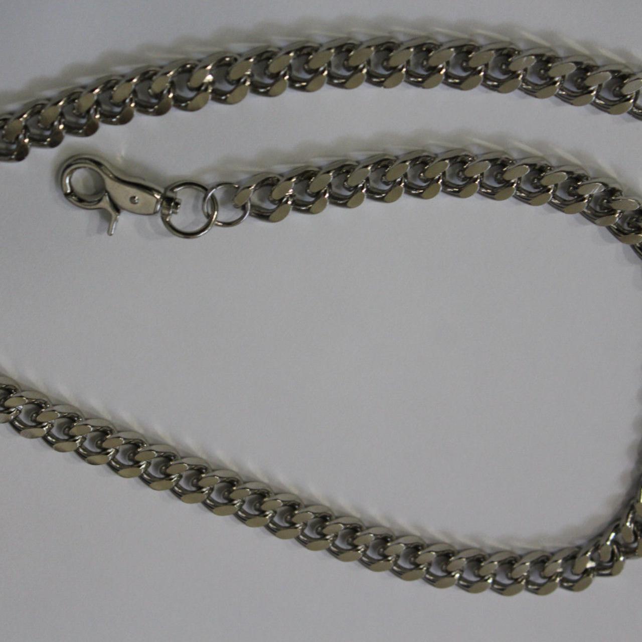 New Men Silver Wallet Chains Metal Biker Heavy... - Depop