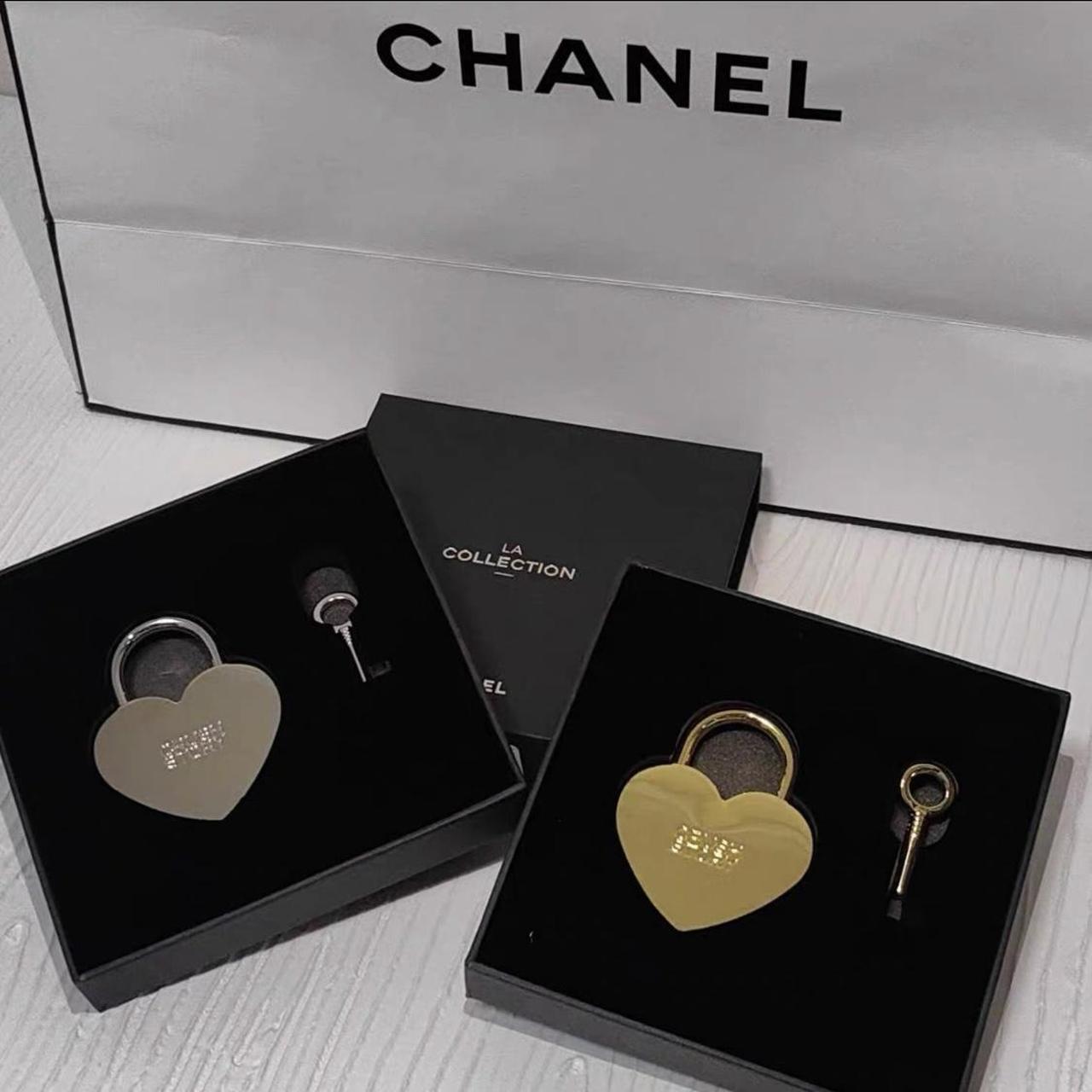 CHANEL Korean pop-up store Vic gift love lock,... | Depop