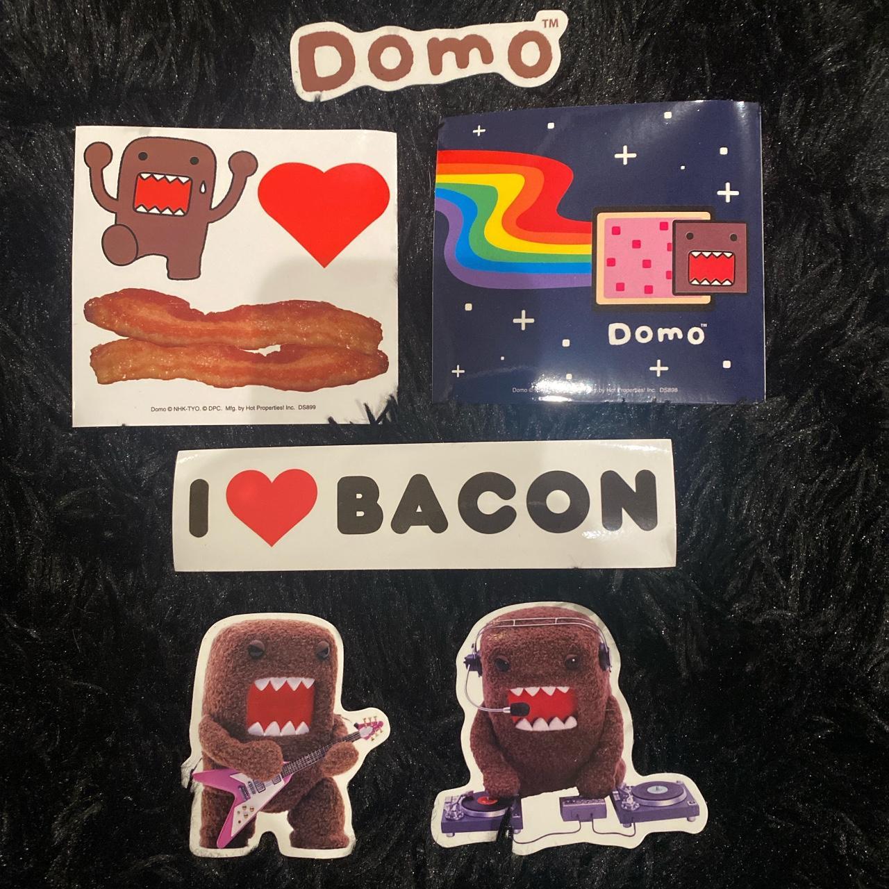 brand new domo stickers and magnets! // comes with 3... - Depop