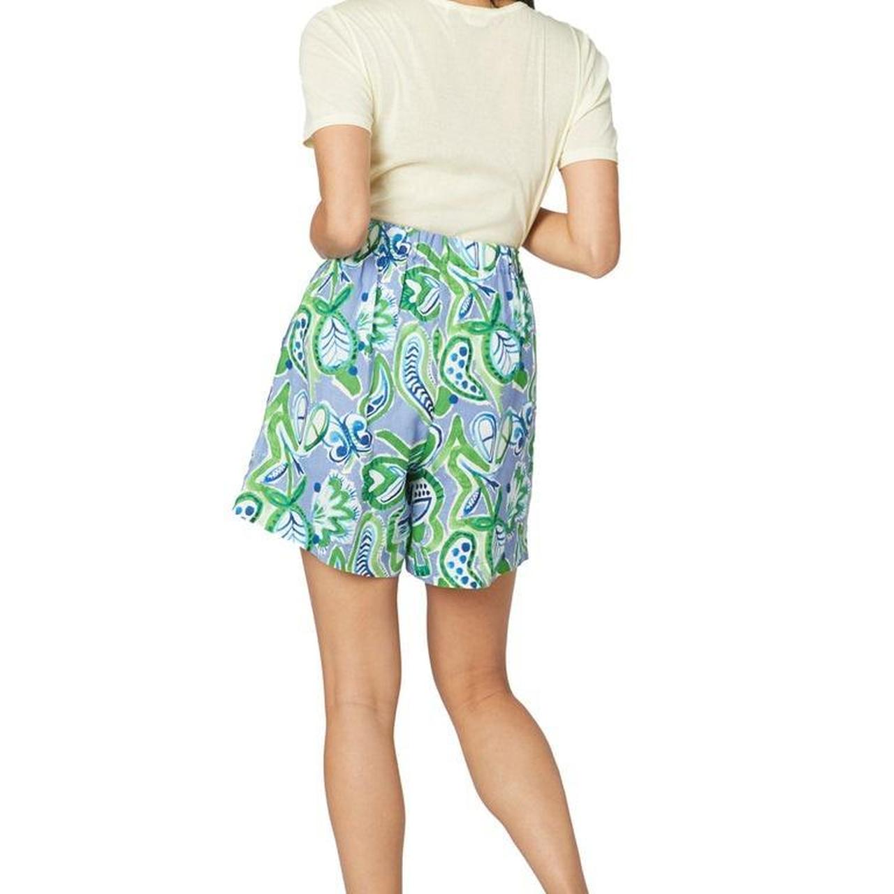 Paisley short by Gorman Natural european linen... - Depop