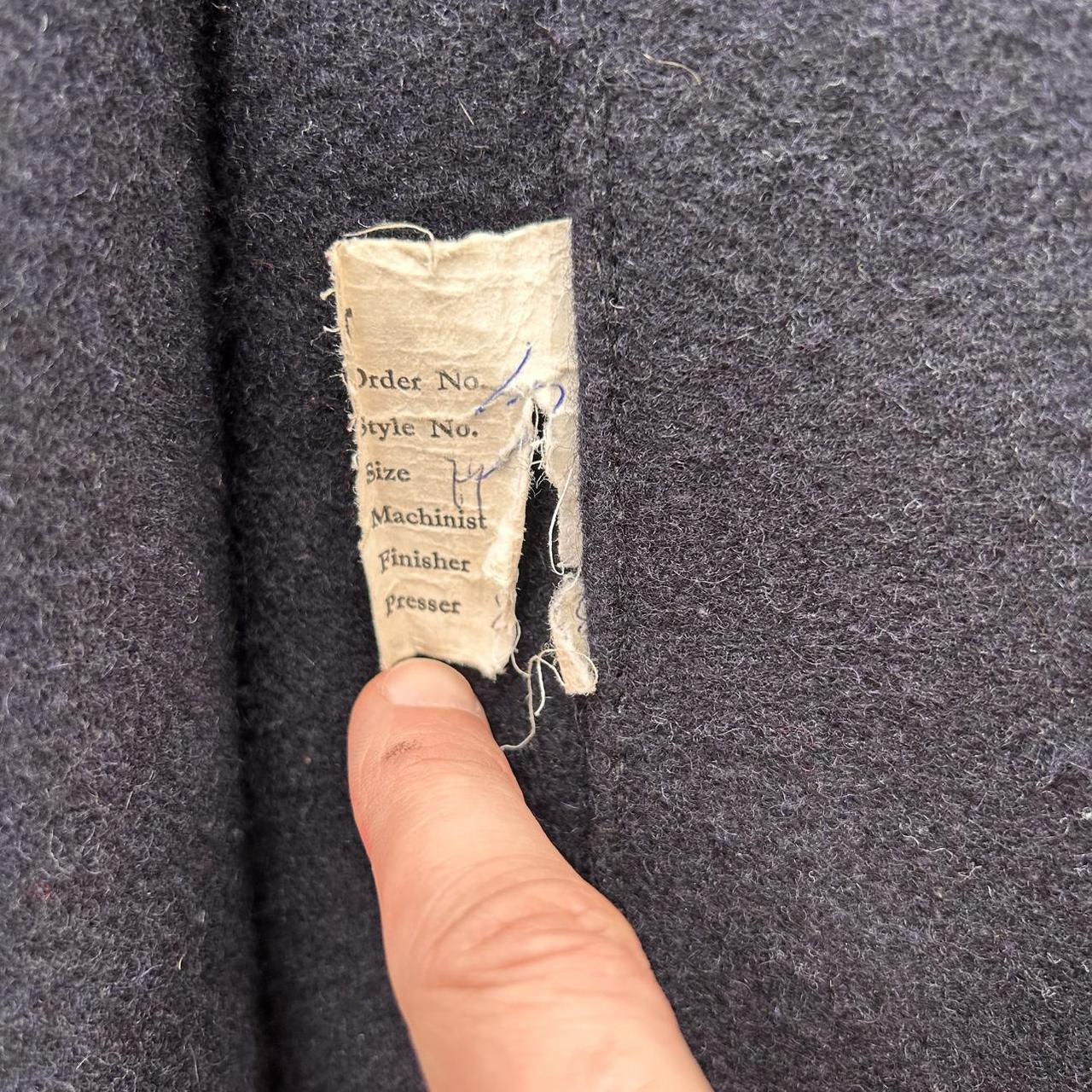 British Military Duffle coat 1950s/60s Navy wool.... | Depop