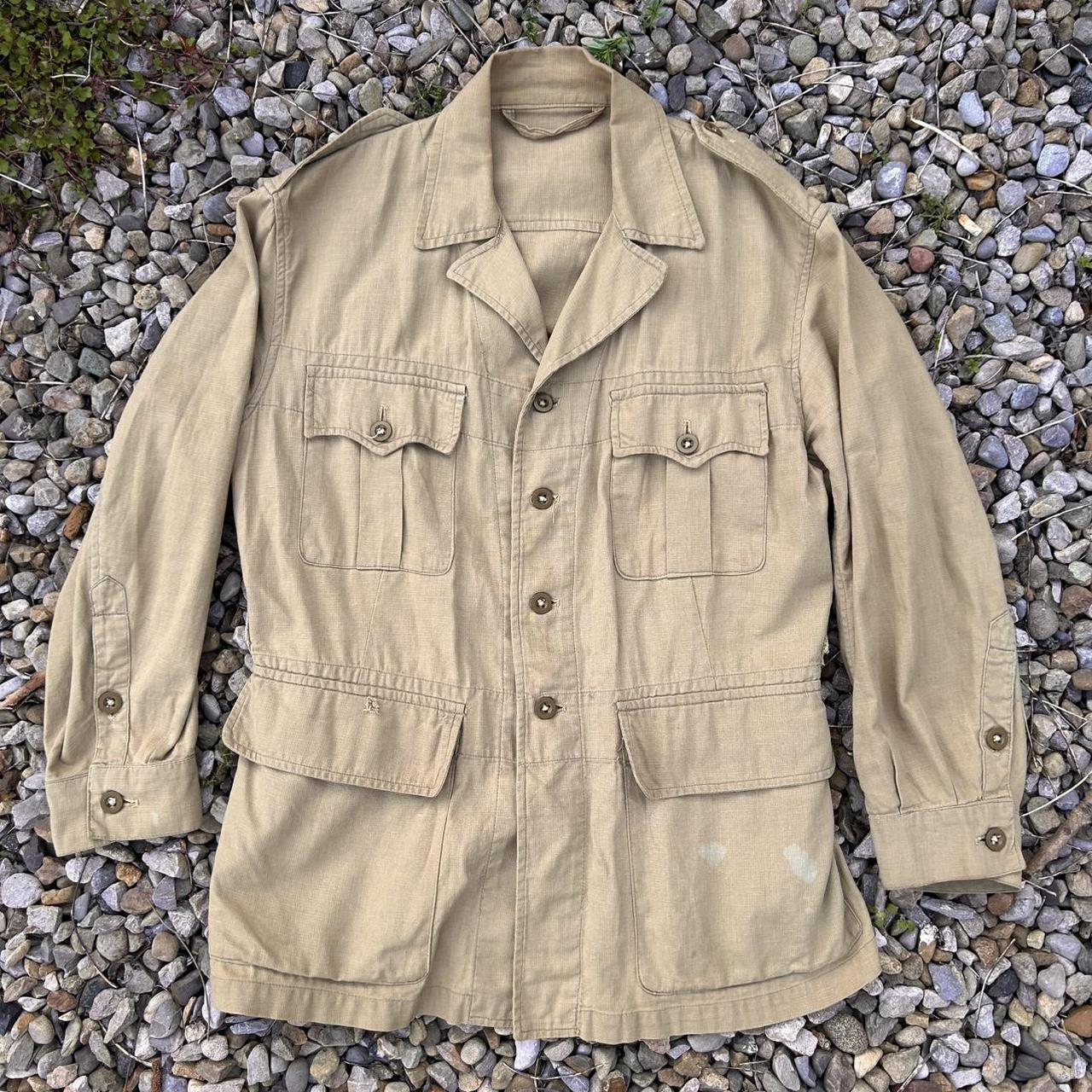 British Army Bush jacket 1953 Good condition. Small... | Depop
