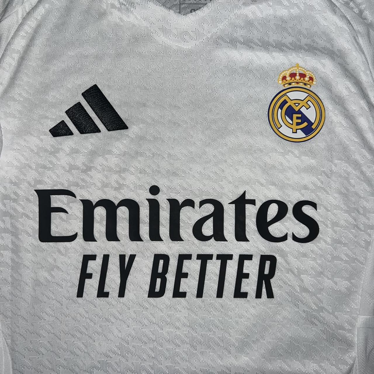 Real Madrid Home Jersey Size M fits Like S New With... - Depop