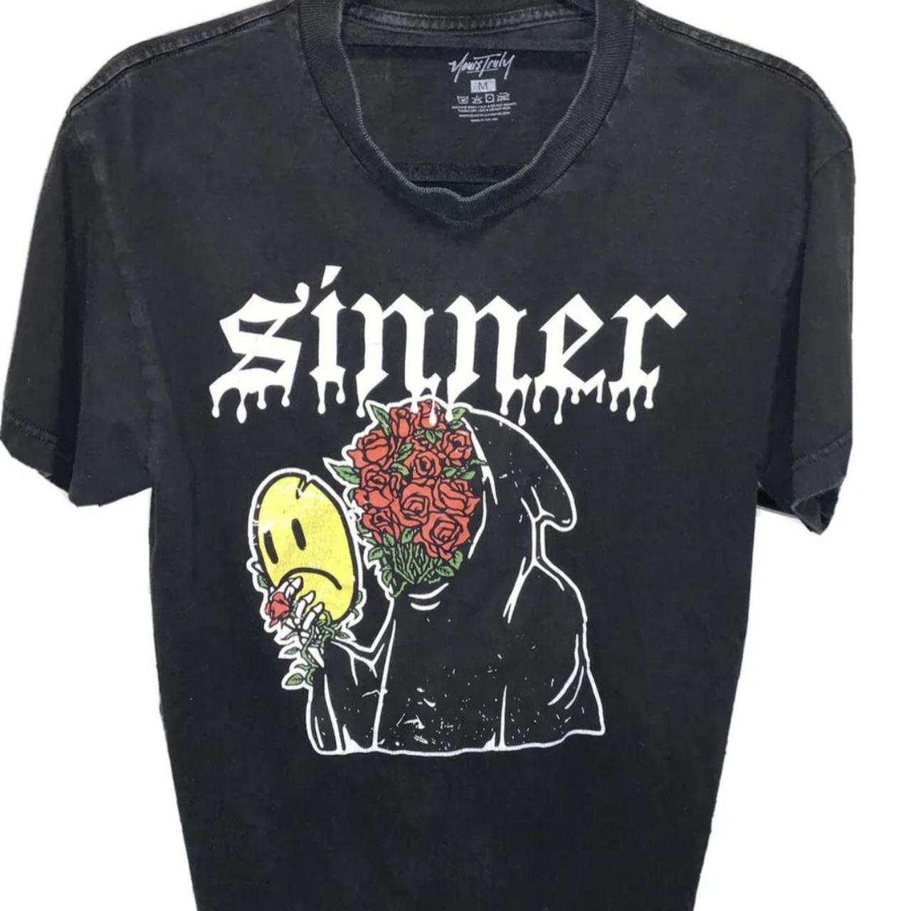 Yours Truly Sinner Official T-Shirt American size... - Depop