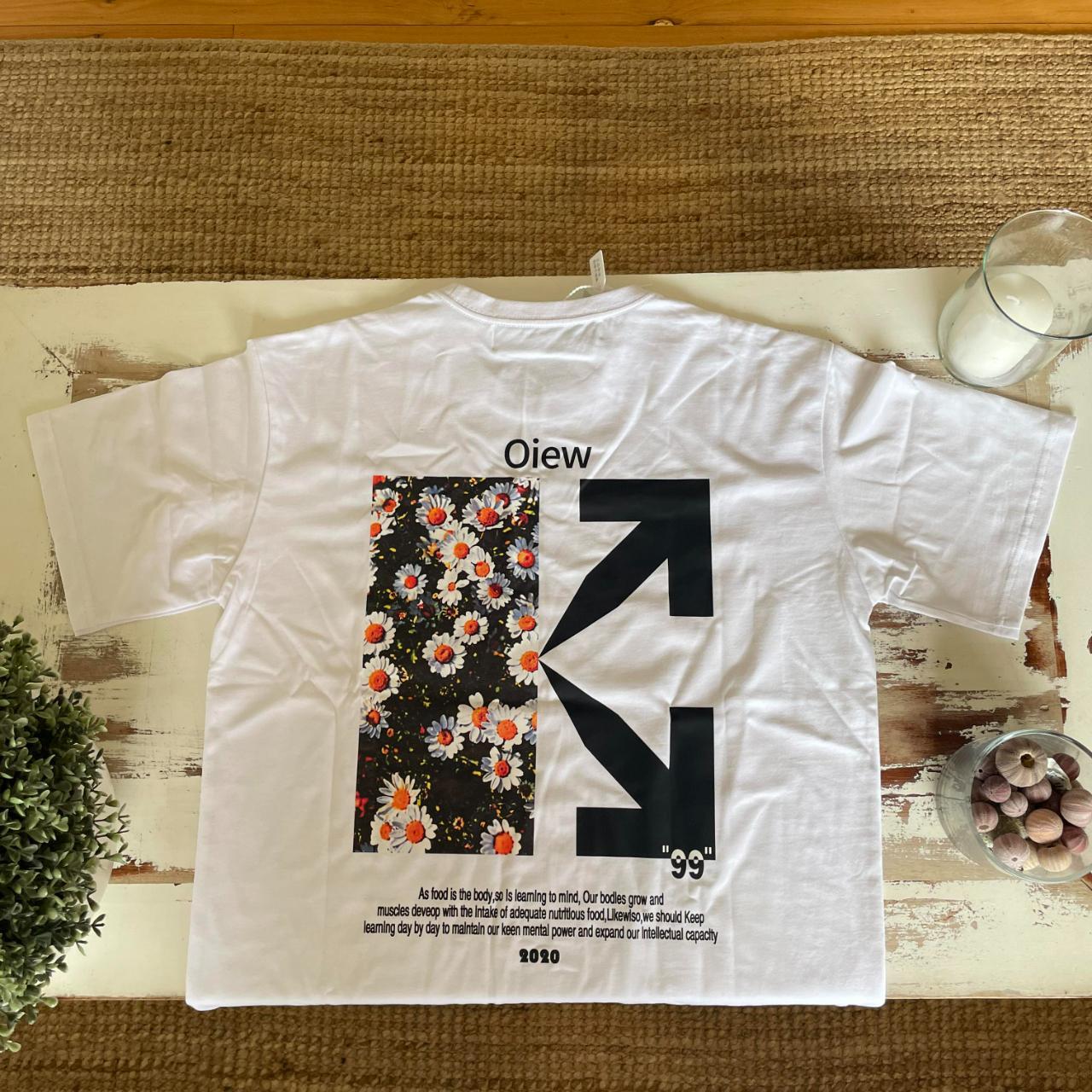 OFF WHITE / OIEW SHIRT SIZE" LARGE GREAT PIECE! VERY... - Depop